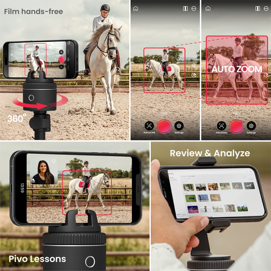 Pivo Pod for Equestrians | 360 Horse Auto Tracking
